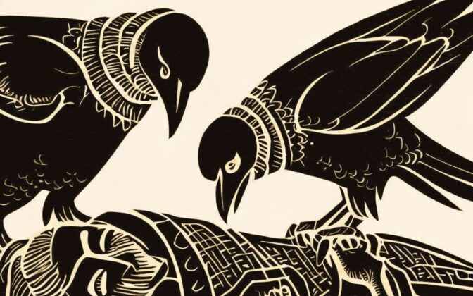 Two Ravens (Twa Corbies): A Medieval Death Song | Spooky Isles